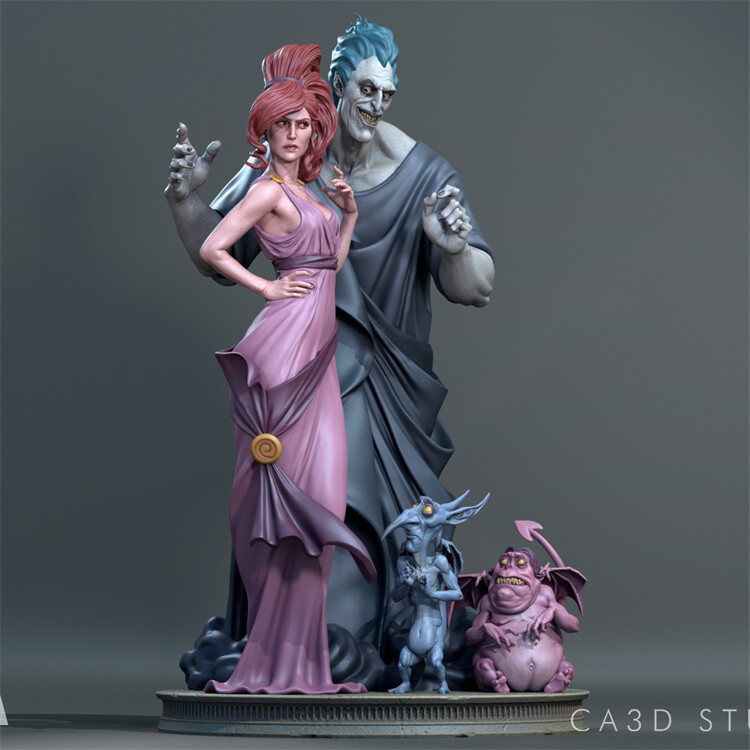 Hades Figure 3D Print Model Kit Unpainted Unassembled GK | eBay