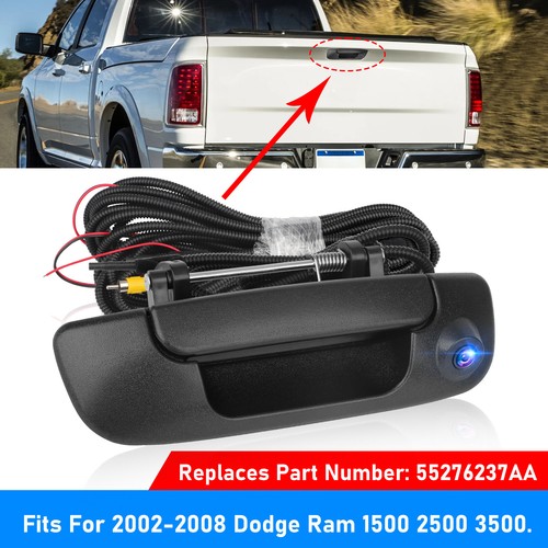 Tailgate Handle Rear View Backup Parking Camera 55276237AA for 2002-08 ...