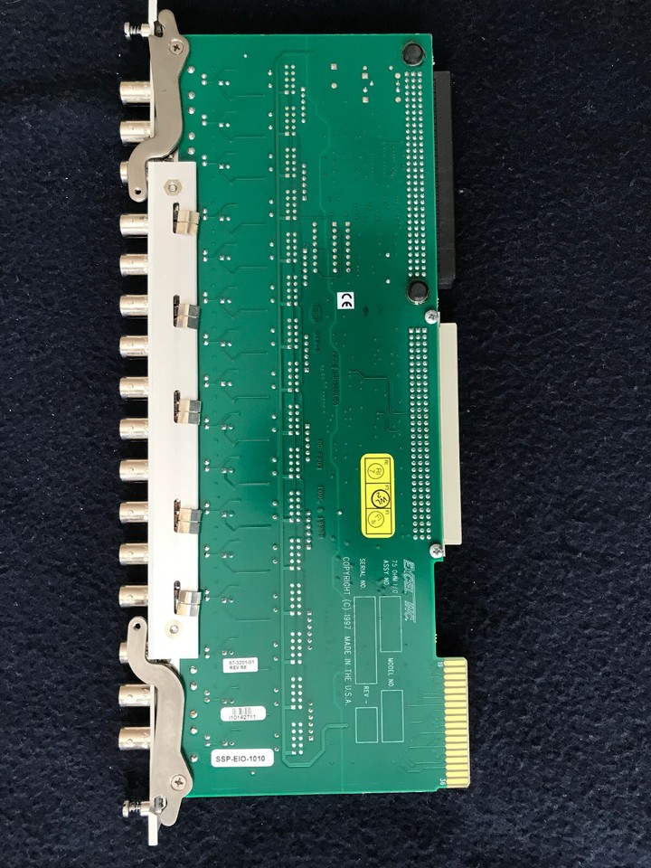 SSP-EIO-1010 card, EXS-T1C-1160 T-ONE Module for the EXS-2000 (LNX ...