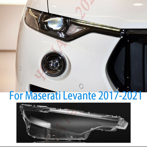 For Maserati Levante 2017-2021 Right Front Headlight Lens shell+ ...