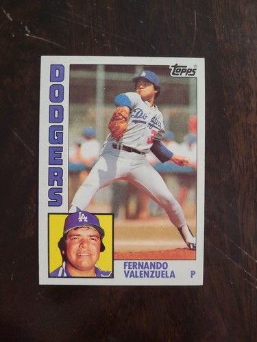 1984 Topps Fernando Valenzuela #220 Los Angeles Dodgers | eBay