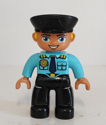 Lego Duplo Minifigure Police Man In Uniform | eBay Australia