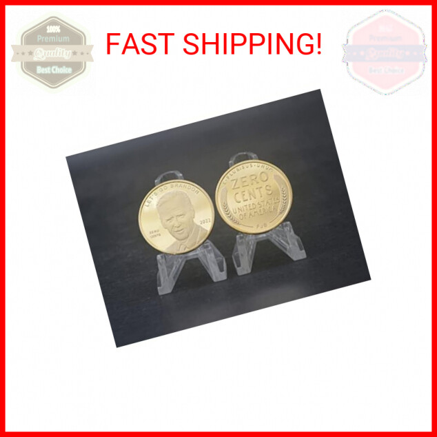 2022 Joe Biden Zero Cents Novelty Penny Coin - Let's GO Brandon FJB ...