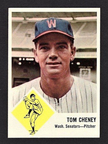 Tom Cheney Washington Senators 1963 Fleer Card #27 | eBay