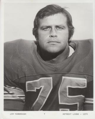 Jim Yarbrough- Detroit Lions- Football - Promotional Photo | eBay
