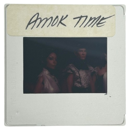 Star Trek Full Color Film Clip Amok Time Stonn T’Pring Vulcan Closeup ...