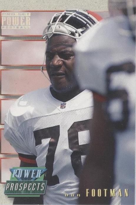 1993 Pro Set Power - Power Prospects Dan Footman #PP52 (RC) for sale ...
