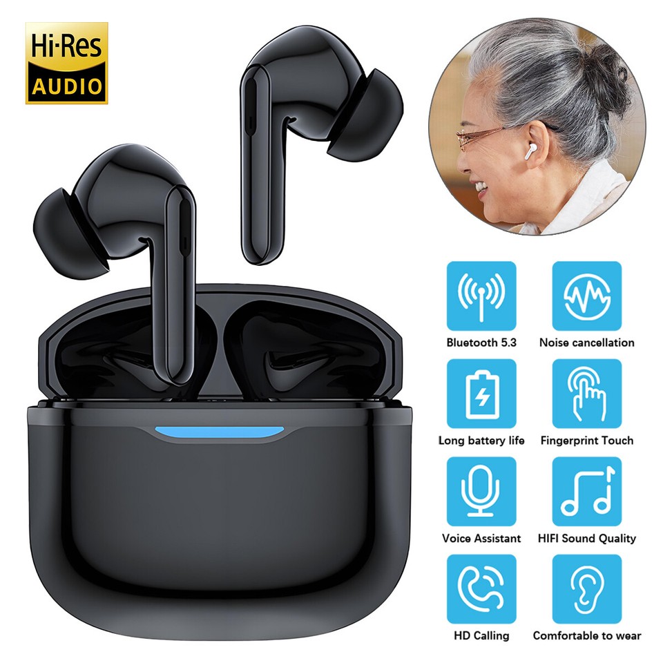 New Digital Hearing Aids Invisible Noise Cancelling Earbuds Sound ...