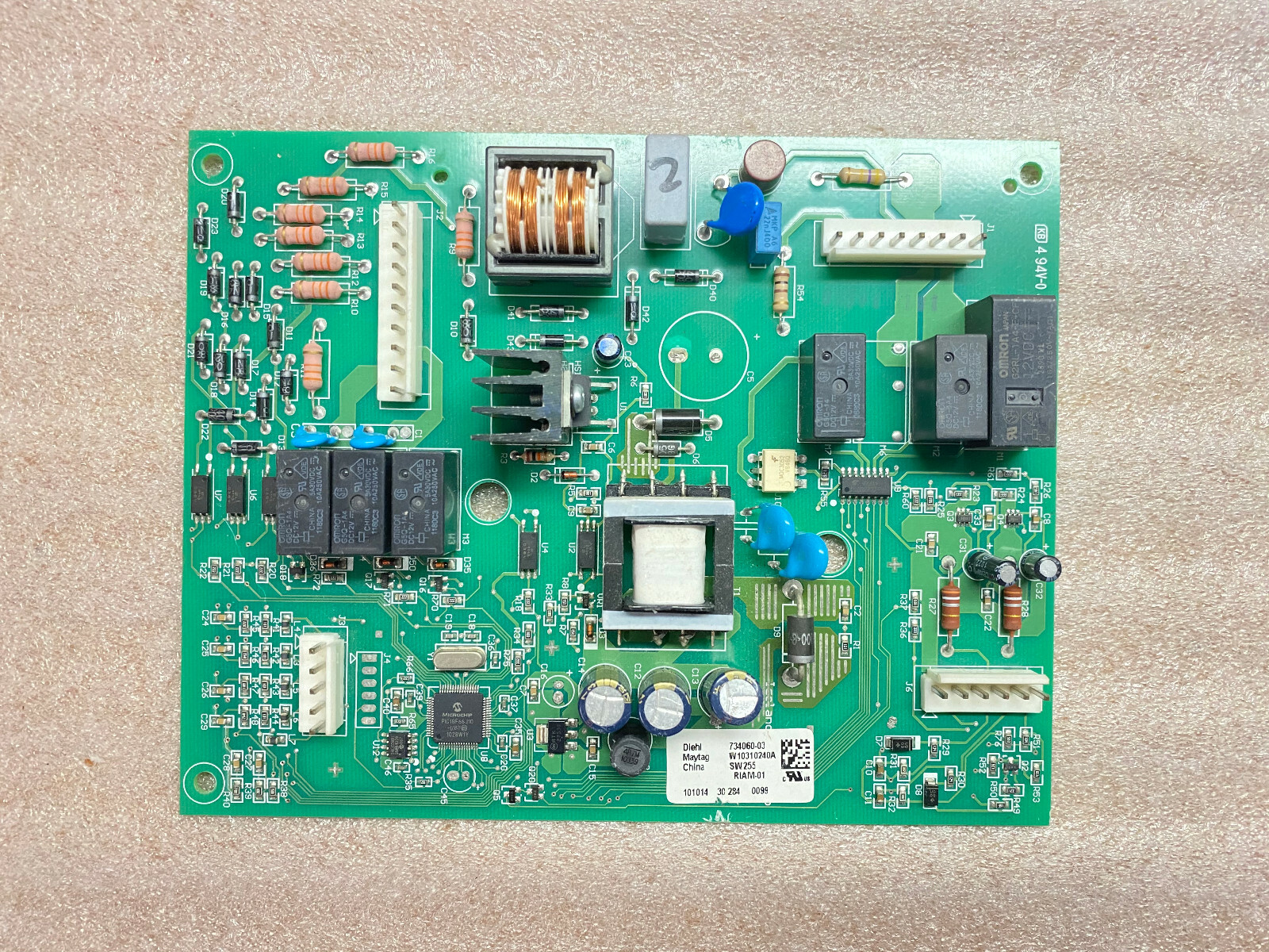 OEM GENUINE Whirlpool Refrigerator Electronic Control Board W10310240 ...