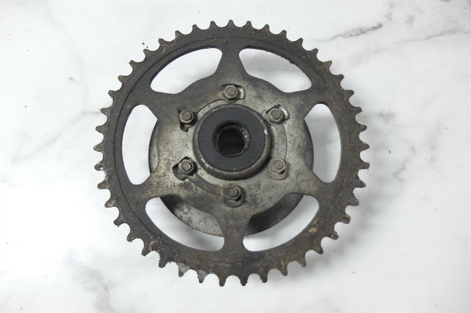 75 Suzuki RE5 RE 5 Rotary Wankel rear back drive hub and sprocket | eBay