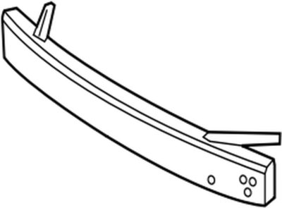 52021-21020 Toyota Reinforcement sub-assy, front bumper 5202121020, New ...