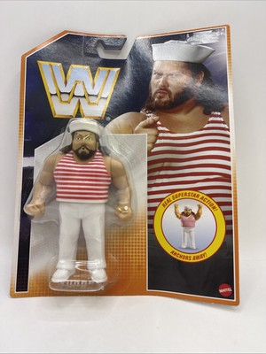 NEW/MOC TUGBOAT Mattel Hasbro WWF WWE Retros Wrestling Action Figure ...
