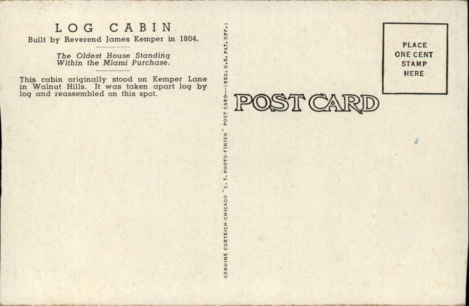 Cincinnati Ohio Zoo Gardens Kemper Log Cabin spinning wheel vintage ...