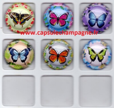 Capsules de champagne série Générique N°1268 Papillon | eBay
