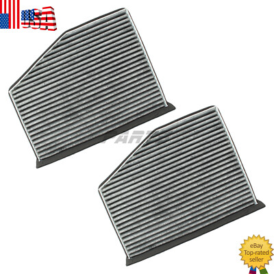 2x Cabin Air Filter for Volkswagen Golf Jetta Passat Audi A3 Q3 TT ...