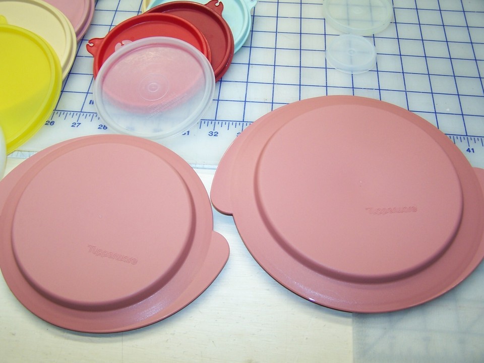 Tupperware Replacement Lids Seals Covers Assorted Color Sizes YOUR ...