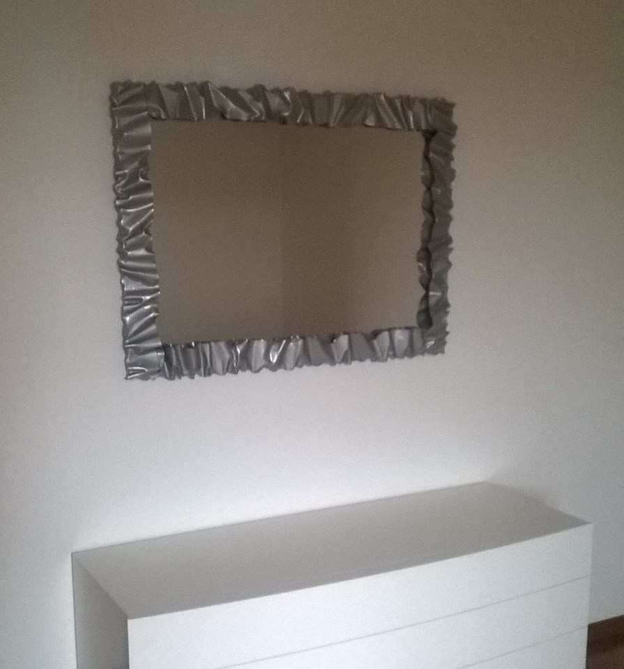 WROUGHT IRON DESIGN Frame to Mirror Photo. with or without LED ...
