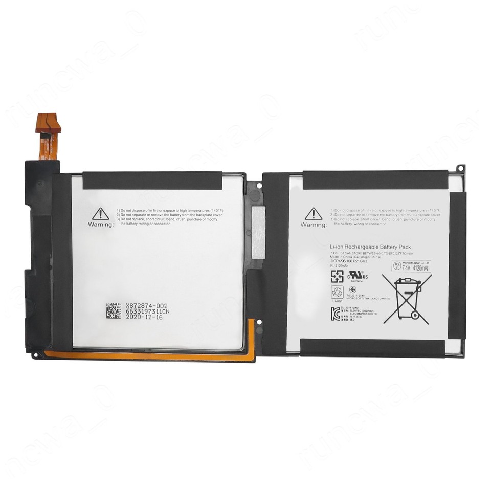P21GK3 Replacement Battery For Microsoft Surface RT RT1 Model 1516 | eBay