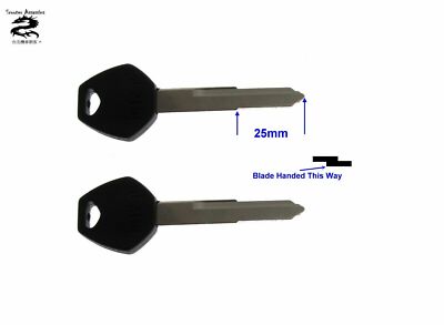 2 x AFTER-MARKET REPLACEMENT KEY BLANKS for SYM LEFT HANDED , UK | eBay UK