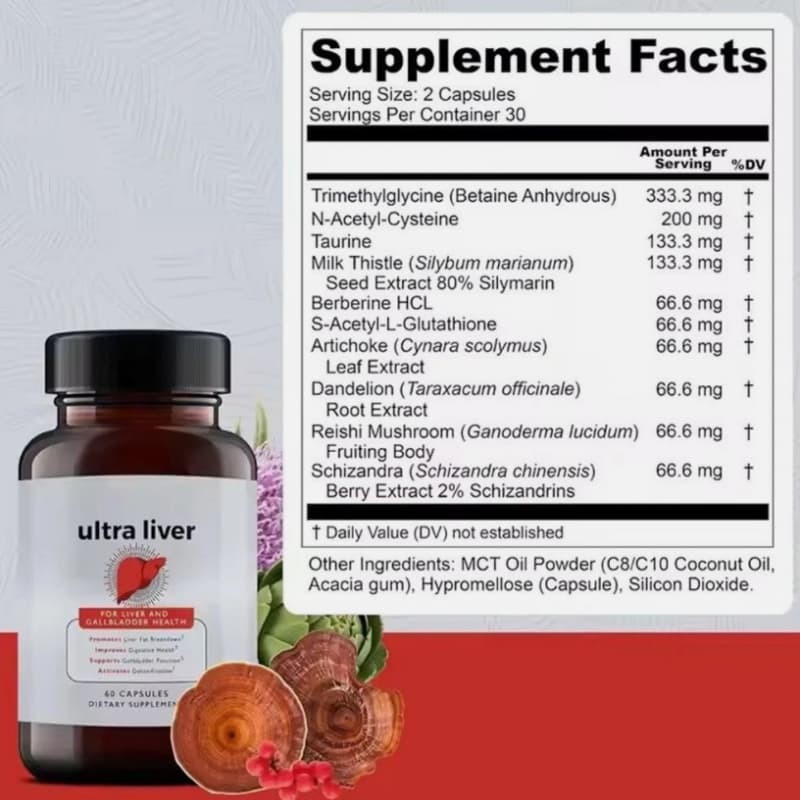 And Gallbladder Support Ultra Liver for Liver Health Supplement Hot | eBay