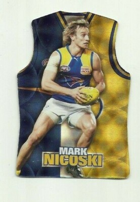 2009 SELECT CHAMPIONS WEST COAST EAGLES MARK NICOSKI DIE CUT GDC 179 ...