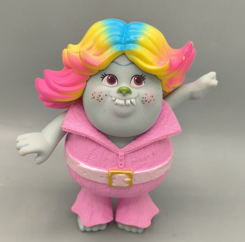 Trolls Bridget Bergen Lady Glitter Figure Toy Hasbro 2016 15cm ...