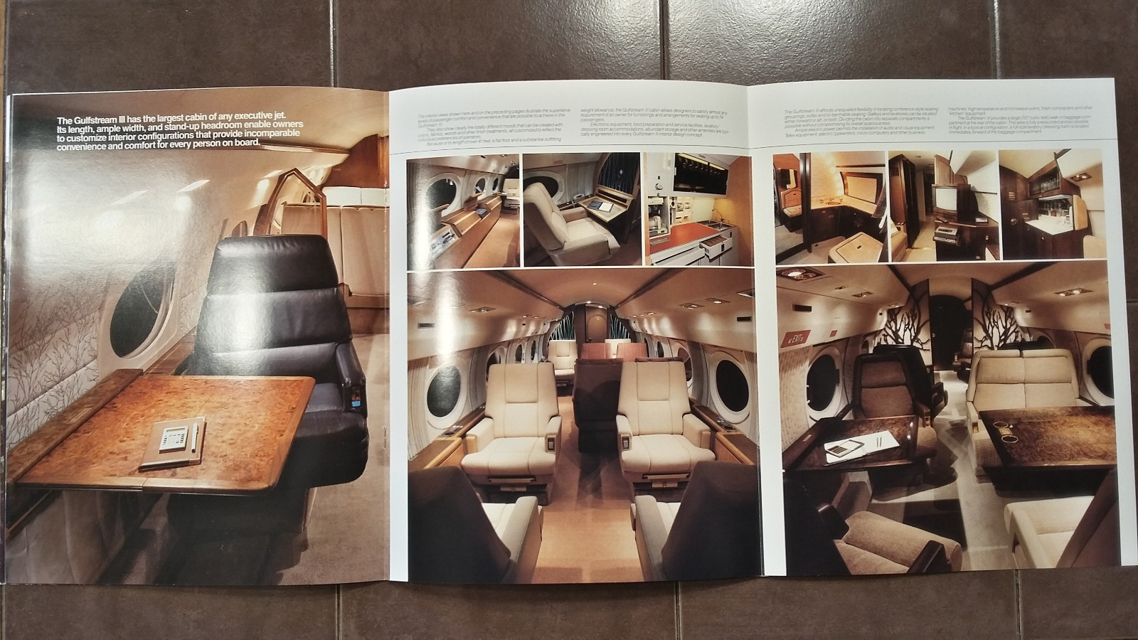Original Gulfstream Aerospace "This is the Gulfstream III" Brochure ...