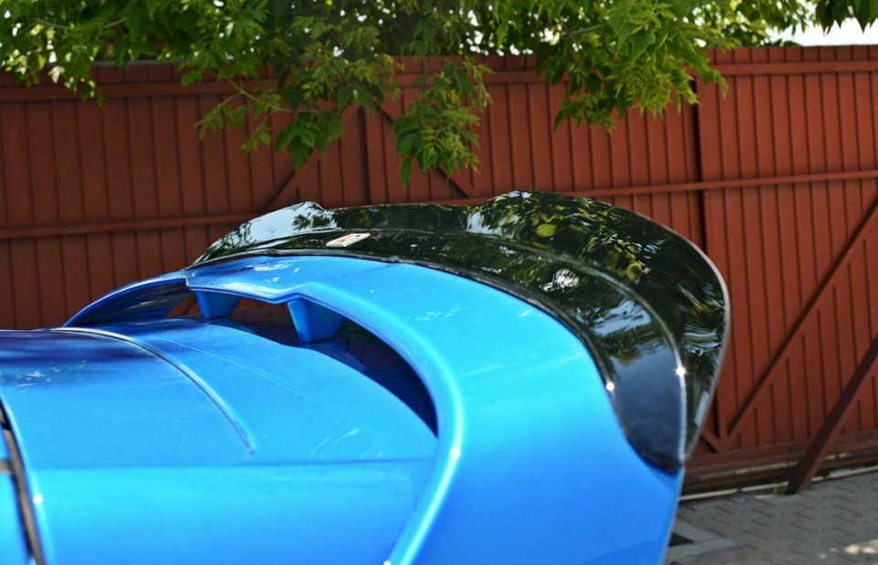 For Vauxhall / Opel Astra J Spoiler Wing Extension Maxton Design Gloss ...