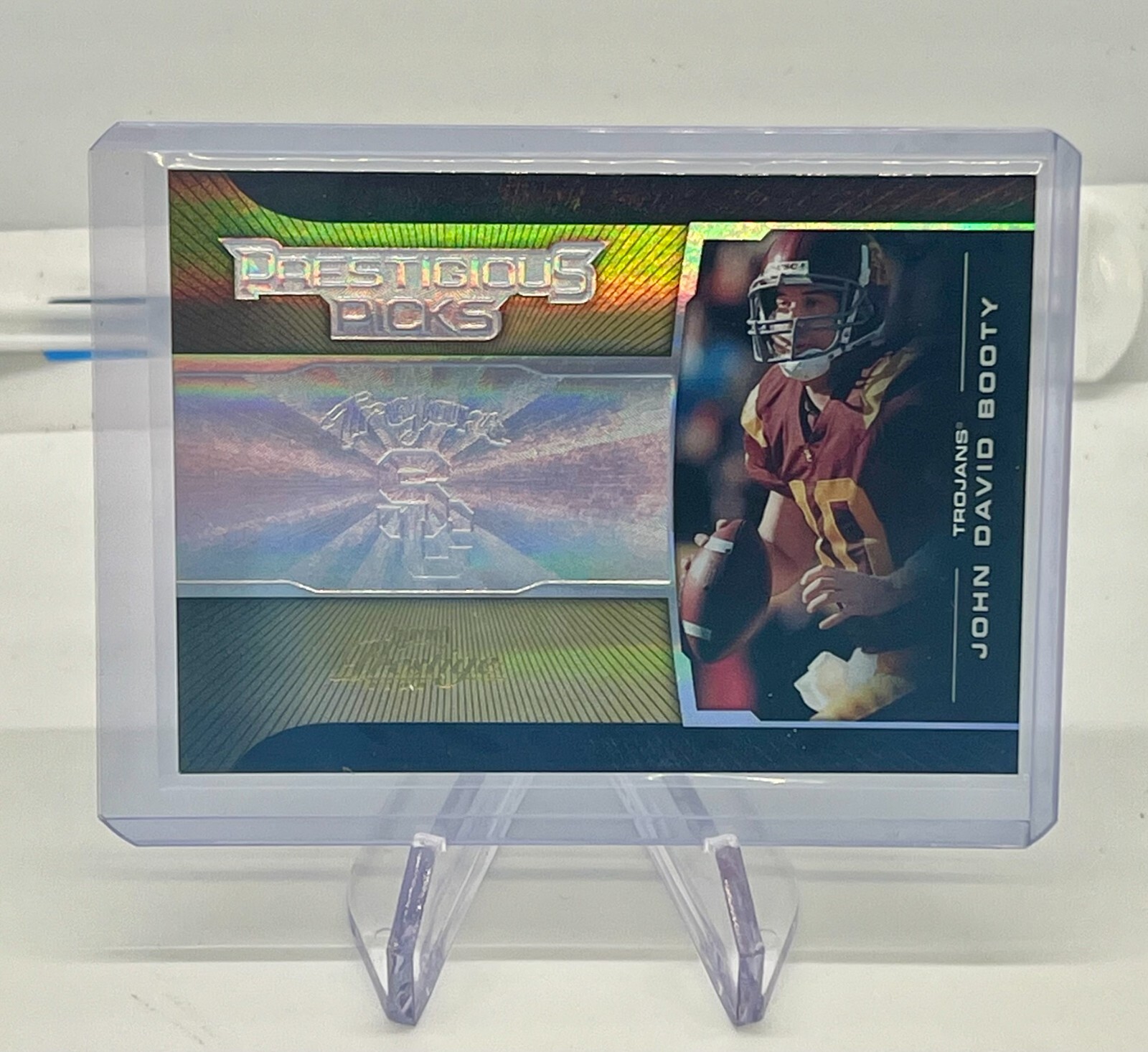 JOHN DAVID BOOTY 2008 PRESTIGE PRESTIGOUS PICKS #/25 ROOKIE CARD RC USC ...