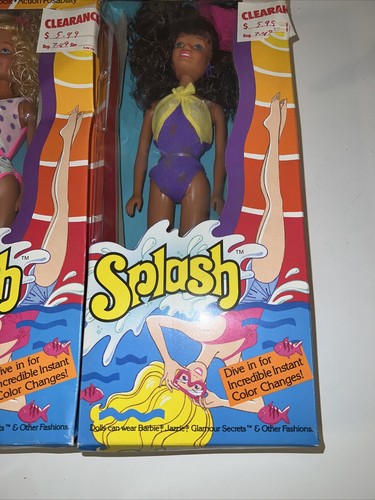 2x NIB Creata Splash Jo Jo + Waverly New Wave Beach Fashion Barbie ...