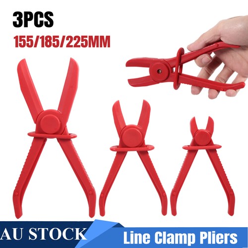 3Pcs Nylon Hose Clamp Tool Set Brake Fuel Water Line Clamp Plier ...
