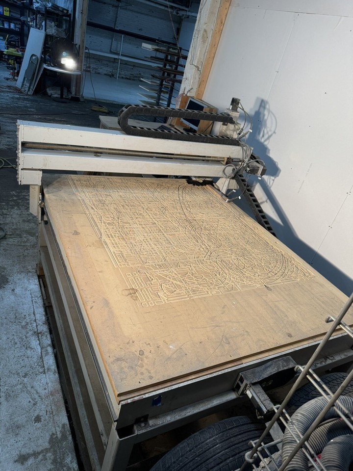 Shop Sabre 4860 CNC Woodworking Wood Router | eBay