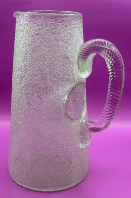Pitchers - Antique Clear Glass Pitchers