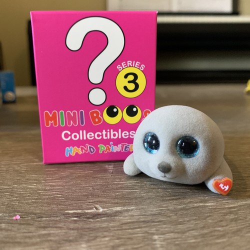 TY Beanie Boos - Mini Boo Figures Series 3 - NEAL the Grey Seal | eBay