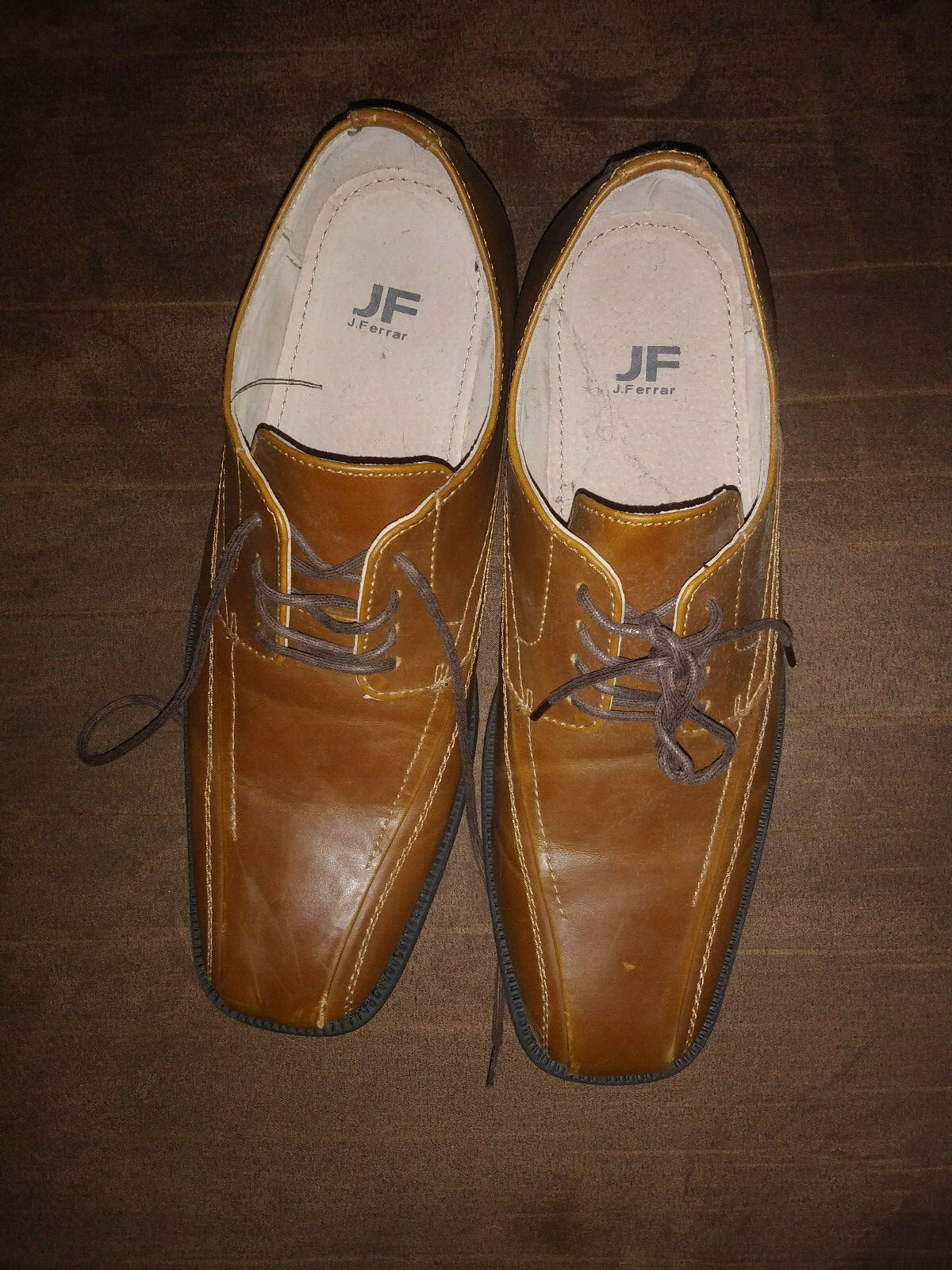 mens J Ferrar dress shoes, size 8M brown | eBay