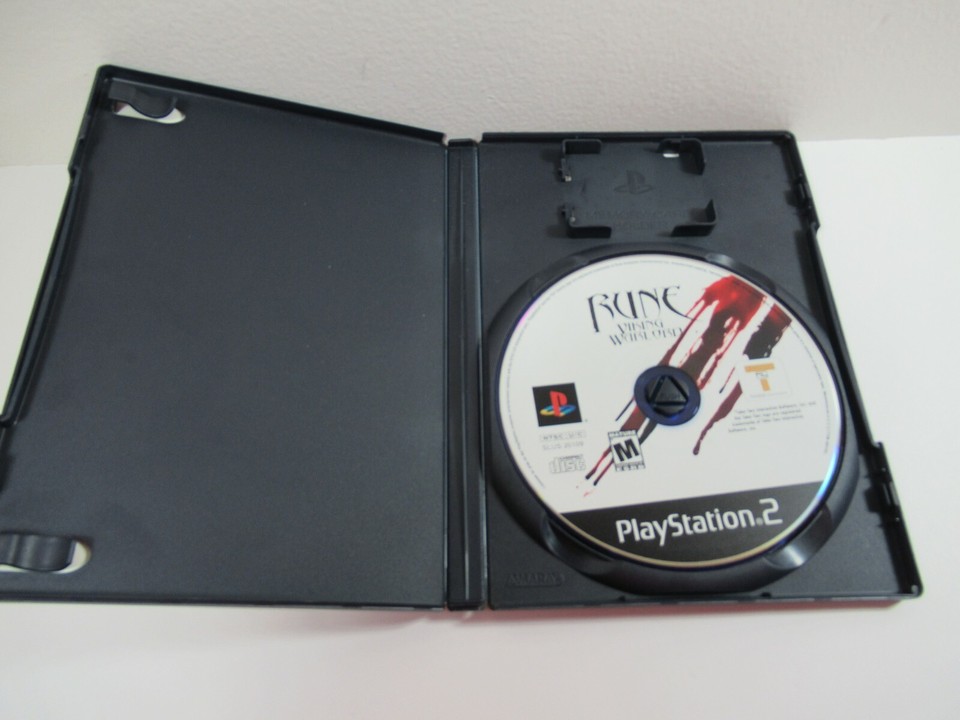Rune Viking Warlord Playstation 2 PS2 Case Art Case and Disk | eBay
