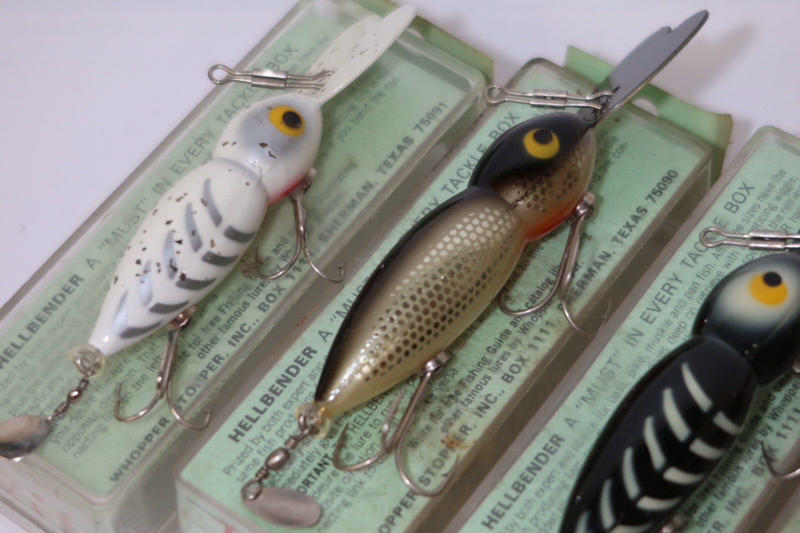 Old fishing lures Hellbender WHOPPER STOPPER | eBay