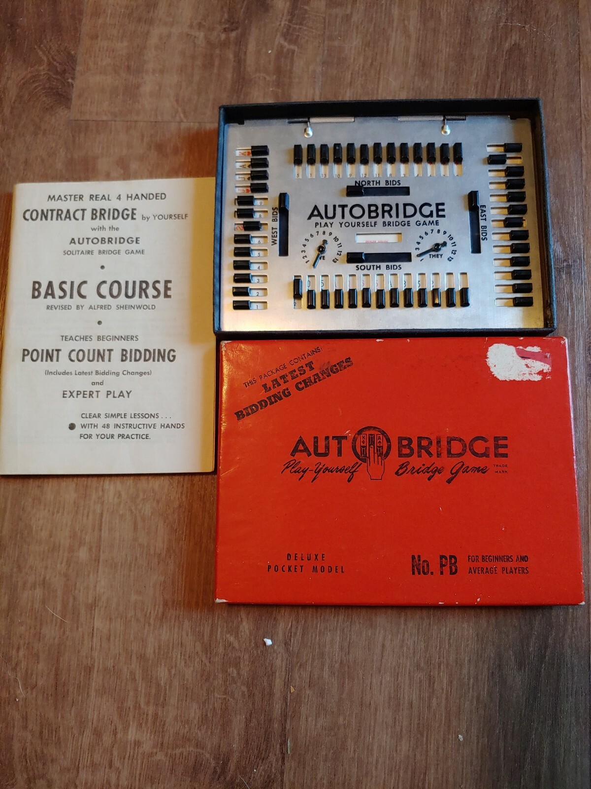 Vintage 1959 Auto Bridge Game | eBay