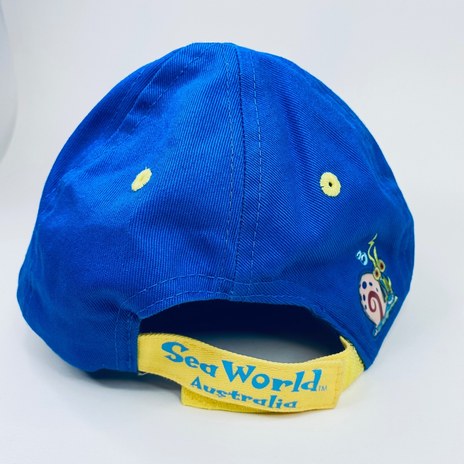 Sea World SpongeBob SquarePants Blue Cap Hat Gary Sn… - Gem