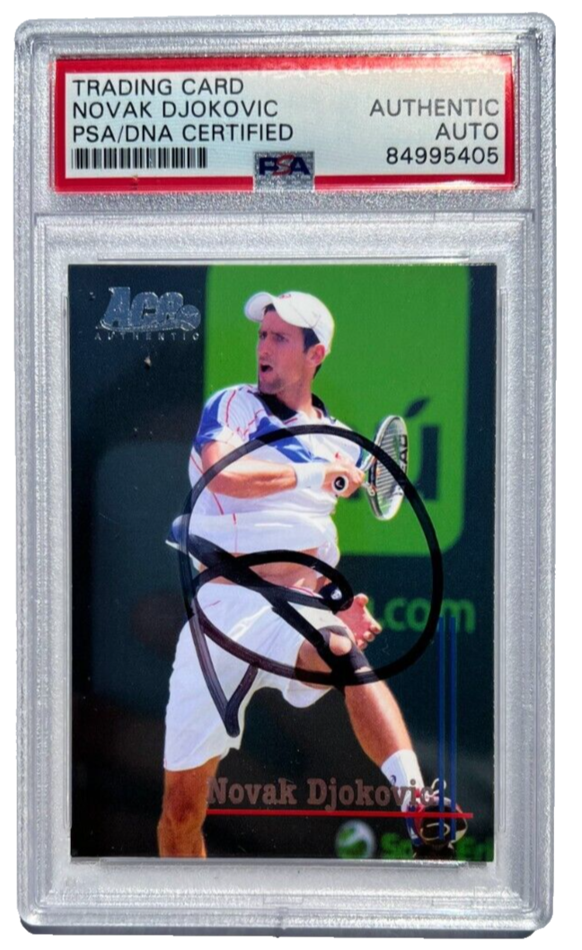 Novak Djokovic Autographed Memorabilia | Signed Photo, Jersey ...