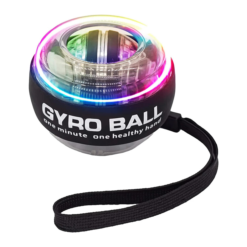 LED Wrist Ball Trainer Relax Gyroscope Ball Muscle Power Gyro Ball Arm ...