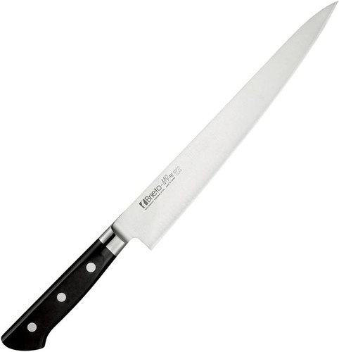 Kataoka Brieto M9Pro Sujihiki slicer Knife 240 mm CLAD M913 DP plywood ...