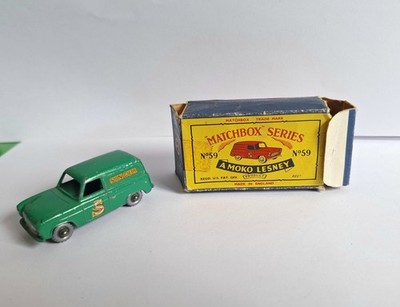matchbox 59 singer van dark green SPW !! | eBay UK
