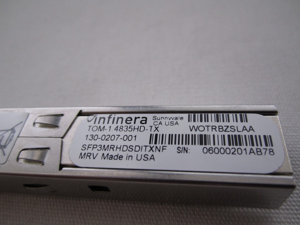 INFINERA TOM-1 4835HD-TX ,DIGITAL VIDEO SFP WOTRBZSLAA, 130-0207-001 | eBay