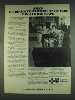 1978 Blue Cross Blue Shield Ad - In Such Bad Shape | eBay