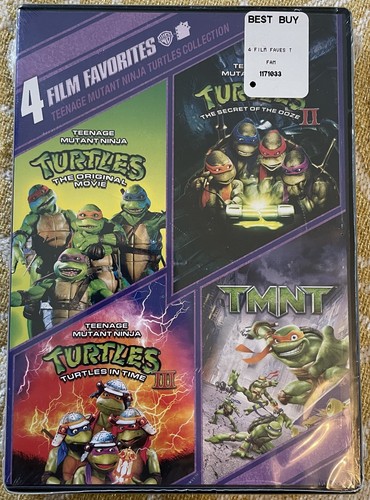 4 Film Favorites: Teenage Mutant Ninja Turtles Collection (DVD) Warner ...