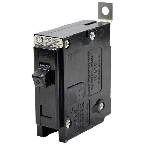 BAB1015 Eaton/Cutler Hammer 15A 120/240V 1P Bolt-On Circuit Breaker ...
