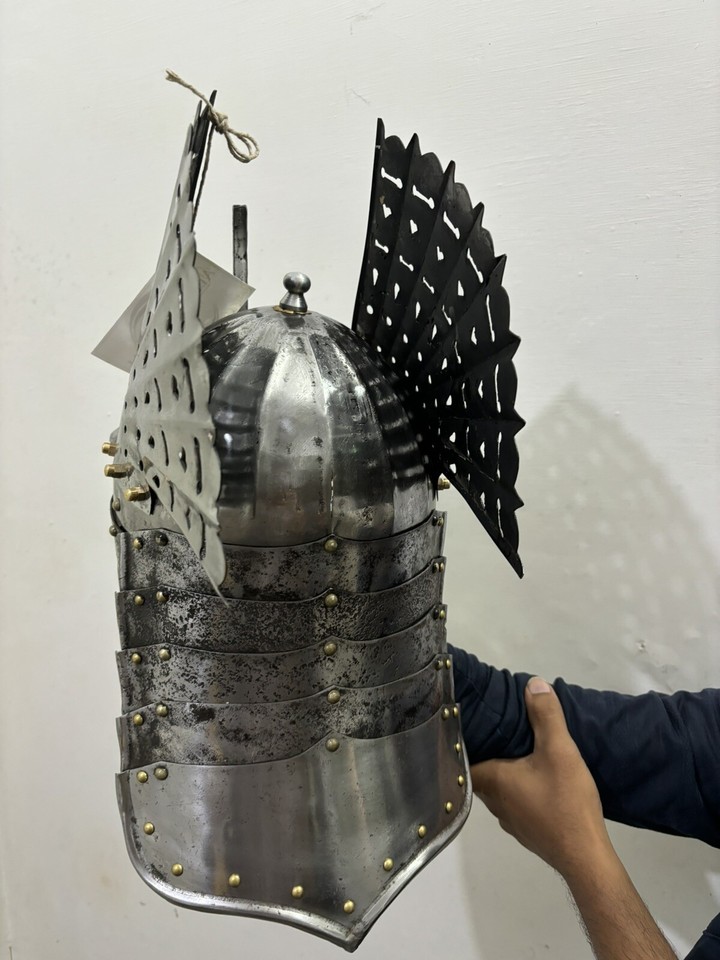 Medieval Hussar Helmet Replica Armor Winged Helmet | eBay