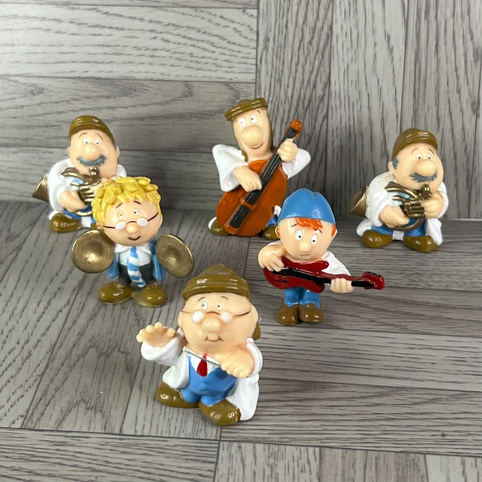 7 x Tetley Tea Band Characters - Promotional Tea Figures - Tetley Tea ...