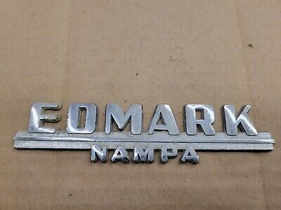 Edmark Toyota Nampa Idaho ID Metal Car Dealership Dealer Emblem Badge ...